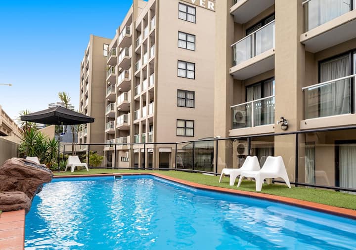 1br Apt W/ Pool | Walk To South Bank & Cbd - Brisbane