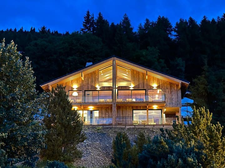 Sublime Chalet 16 Personnes Avec Sauna & Jacuzzi ! - Aime