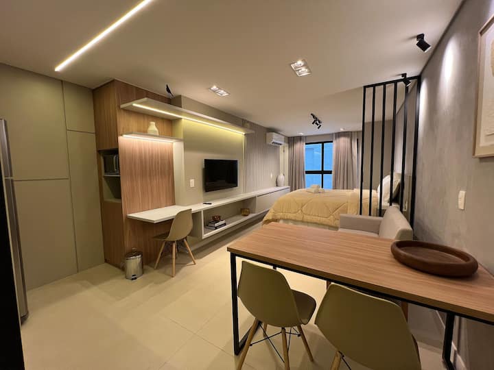 Prédio Novo - Luxuoso Apartamento - ÁRea Nobre - Brazil