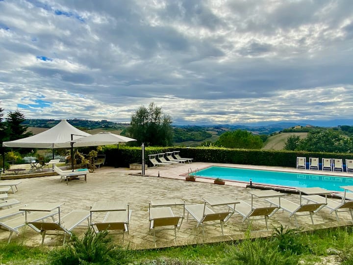 Country Houses With Pool In Le Marche - Fermo