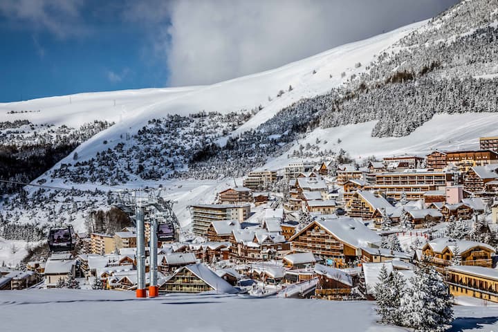 Escapade Alpine Au Pied Des Pistes | T5 Pour 8p - Vaujany