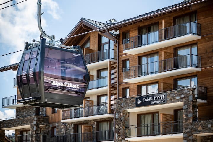 Endroit Privilégié, Aux Pieds Pistes ! Charmant T3 - L'Alpe d'Huez