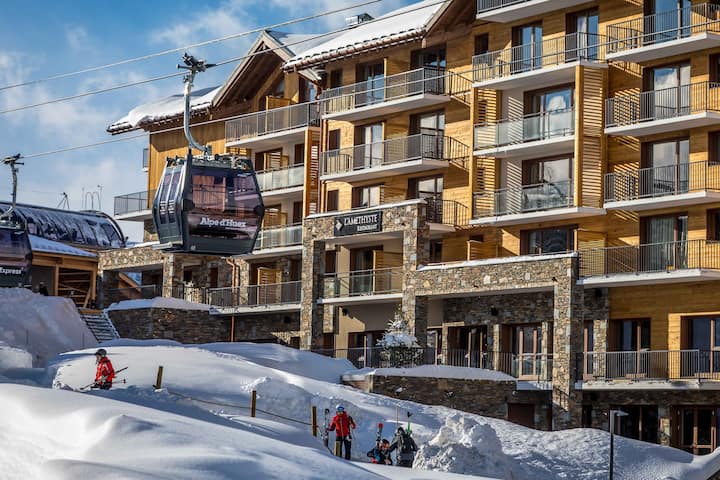 Endroit Privilégié, Aux Pieds Pistes ! Charmant T3 - Vaujany