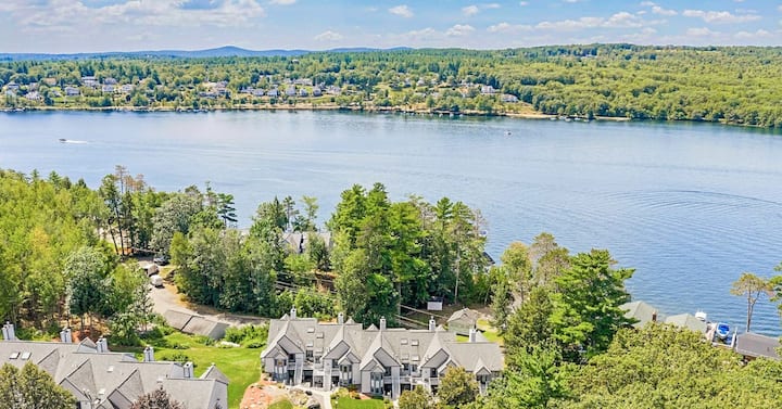 Beachside Escape | Lake Views + Balcony | Laconia - Laconia, NH