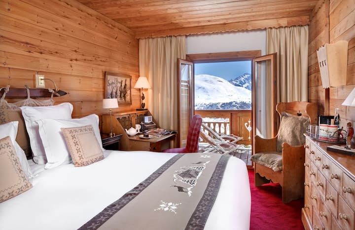 Chambre Confort + Balcon, Accès Spa, Ski Aux Pieds - Oz-en-Oisans