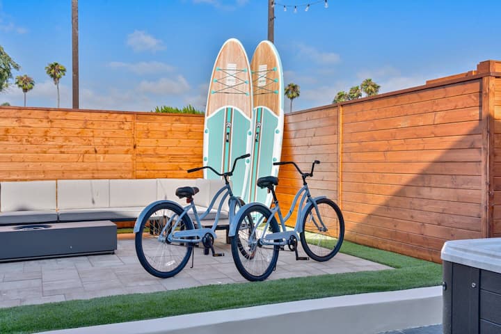Modern 3br Retreat | Hot Tub • Bbq • Pet-friendly - San Diego, CA