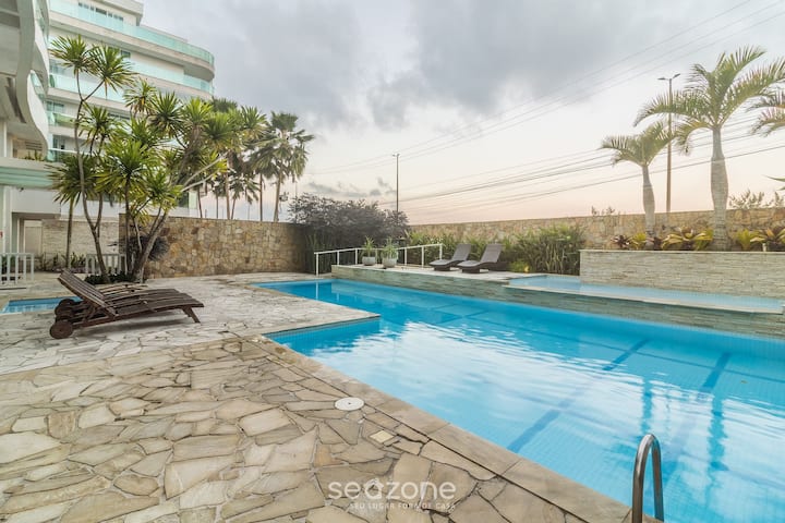 1 Bedroom Apartment In Oceanfront Condo Mnda0217 - Cabo Frio