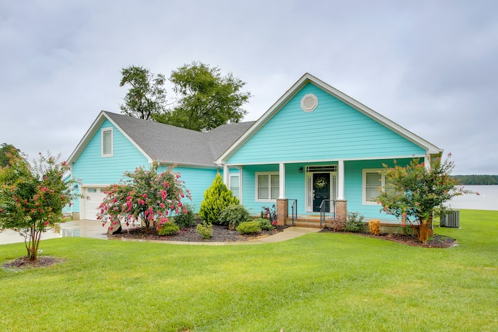Lakefront Home W/ Hot Tub & Dock In Cross Hill! - Lake Greenwood State Park, Ninety Six