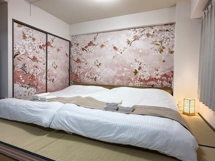 大人数におすすめ・博多駅徒歩15分｜バス停から徒歩1分｜ Apartment Hotel - Fukuoka