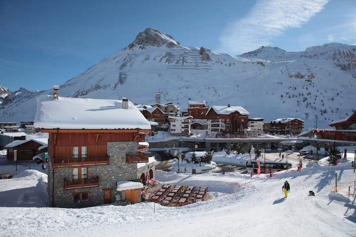 À Deux Pas Des Pistes ! T4 Avec Sauna Privé - Tignes