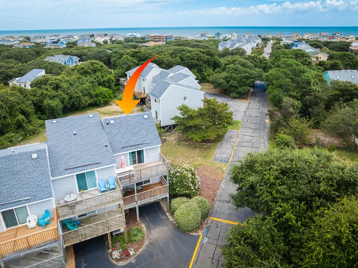 Duck Condo, 5 Min Walk To Beach W/ Community Pool! - Duck, NC