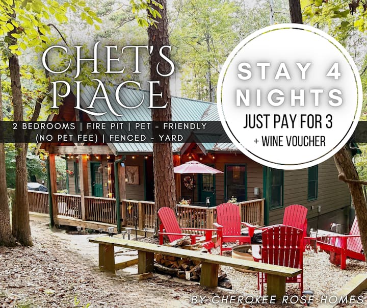 *New*chet's Place•free Pets•king Bed•firepit - Ellijay