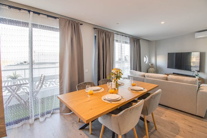 Stunning Ocean View Apt. Beach 200mt Ac Pool - Albufeira