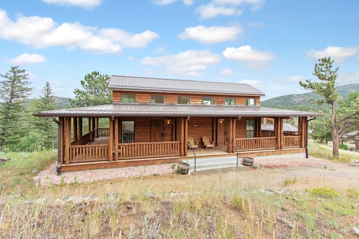 The Hogan Cabin 3 At Pathways Ranch! - Allenspark, CO
