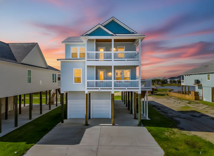 Terramar Escape + Near Beach + Pool Access - 加爾維斯敦