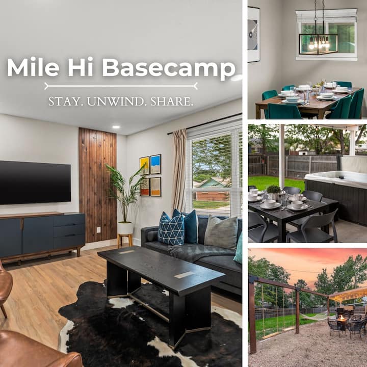 Mile Hi Basecamp | Hot Tub + Game Room - Westminster, CO