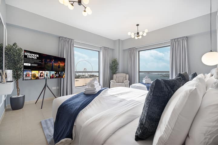 Dubai Marina Getaway | Beach Access & Iconic Views - Dubai