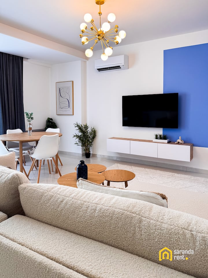 Brand New Apartment "Blue" – Adults Only (+16) - Saranda
