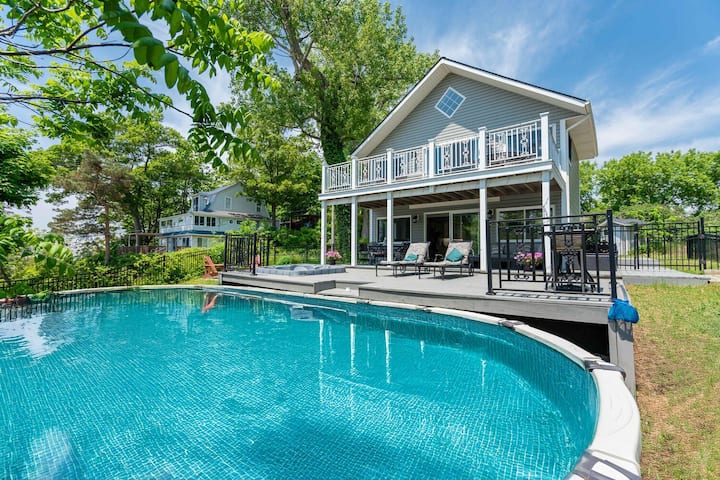 Waterfront Cottage W/ Pool! Beach Access - Fort Erie Historical Museum