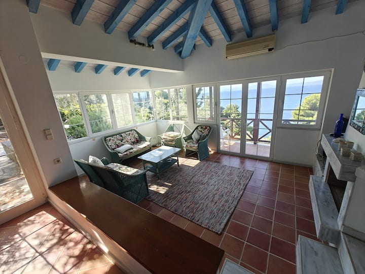 Eos, Magnifique Villa Avec 3 Chambres Et Vue Mer E - Skiathos