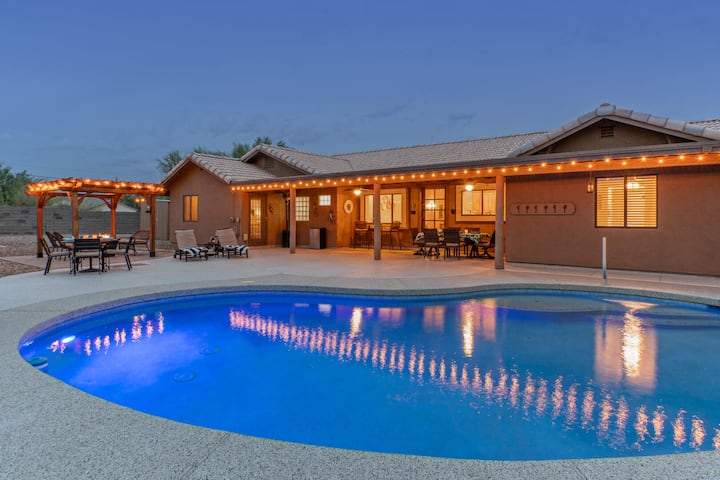 Quiet, Htd Pool, Fire Pit, 3 Bikes, Rv Parking - Apache Junction, AZ