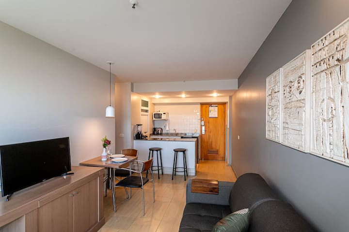 Flat Ipanema Com Garagem, Varanda E Lazer - Ipanema