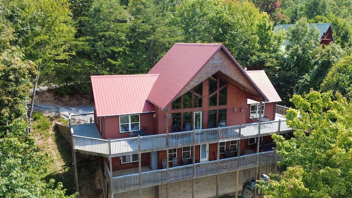 Sunset Magic- 5br/5ba Awesome View Of Wears Valley - Tennessee