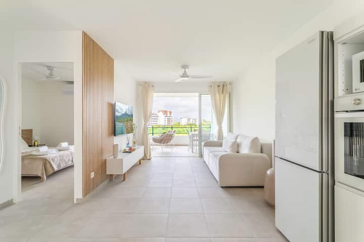 Appartement Perle D'eau, Vue Sur La Marina - Fort-de-France