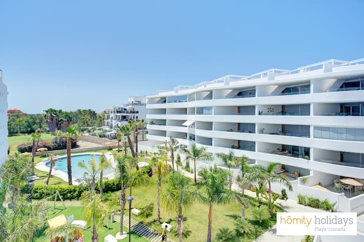 Homity Holidays - Apartamento De Lujo Mf-3-p1-3b - Motril