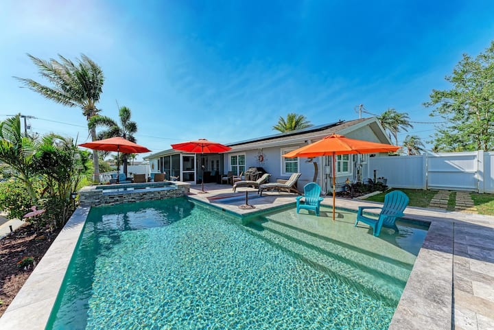 Waterfront, Boat Dock, 5 Min To Ami, Heated Pool & - Bradenton, FL