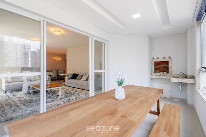 Apart With Barbecue 550m From The Beach Raa0301 - Itapema