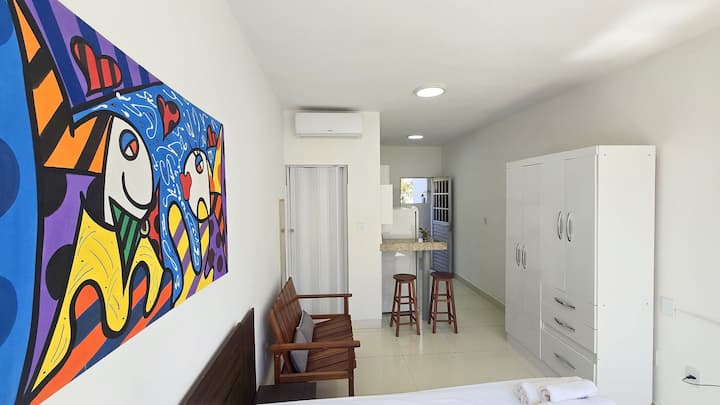 Studio Completo A 200 M Da Praia De Atalaia Com Ar - Aracaju