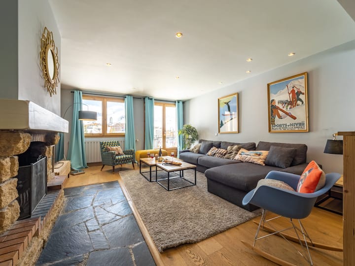 Duplex Rénové·skis Aux Pieds·wifi·cheminée - Val Claret
