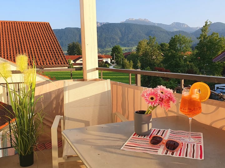 New - Schall Holiday Apartment With 2 Balconies - Bernau am Chiemsee