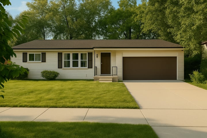 Family & Group Getaway|sleeps 11|close To U Of M - Ann Arbor, MI