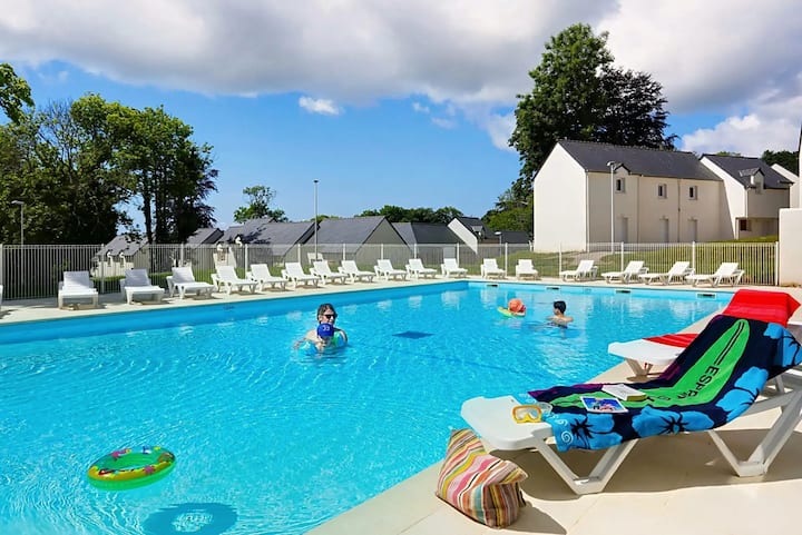 Maisonnette Duplex 4 Pièces, Terrasse Privée - Audierne