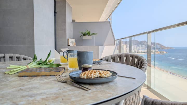 Sunset Sailors Wow Apartment - 貝尼多爾姆