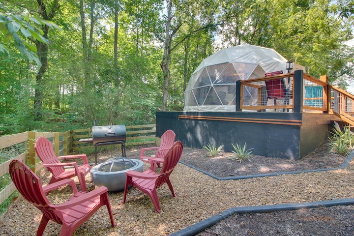 Unique Dome Home W/ Deck In Smoky Mountains - Center Hill Lake, TN