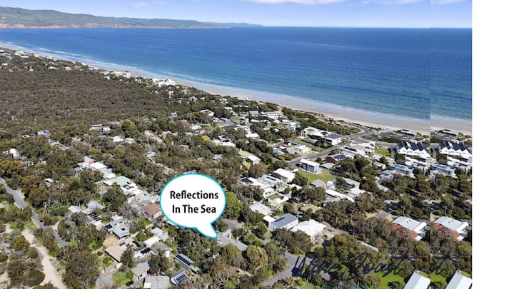 Reflections In The Sea By Wine Coast Holidays - Aldinga