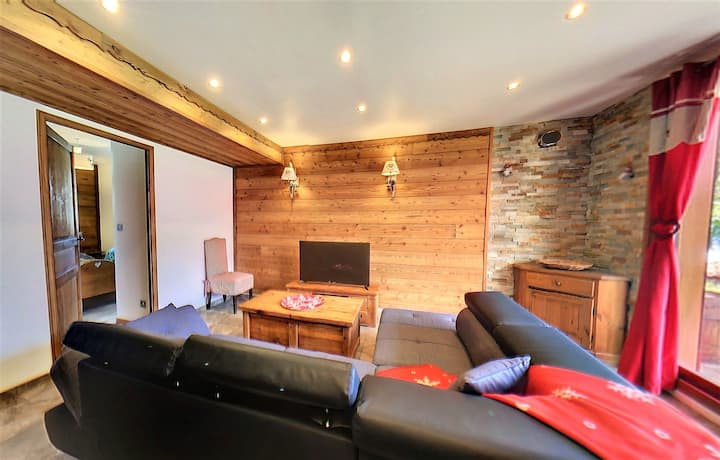 Appartement Dans Chalet 3 Chambres - Le Corbier