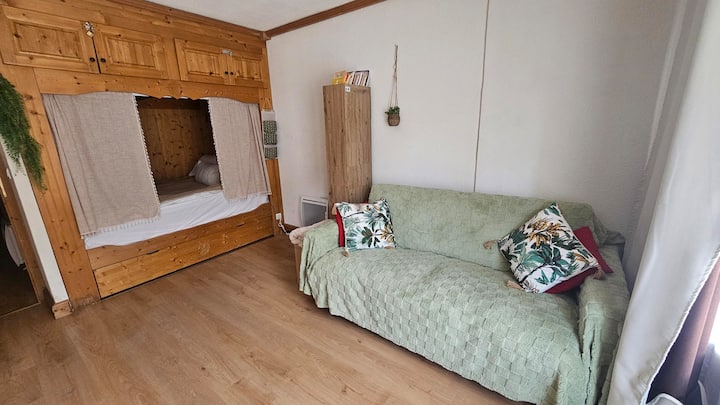 Studio Confortable Avec Vue Sur Le Mont Blanc - Les Houches