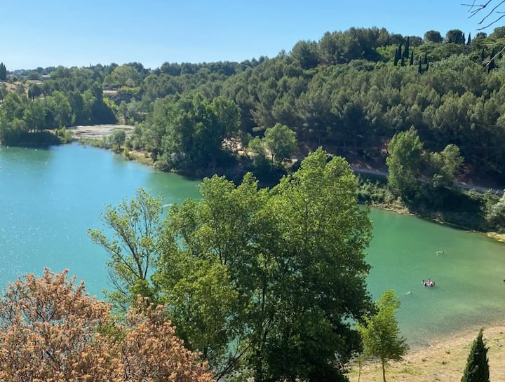 ÉVasion Provençale Avec Terrasse Et Vue Jardin - Castelnau-le-Lez