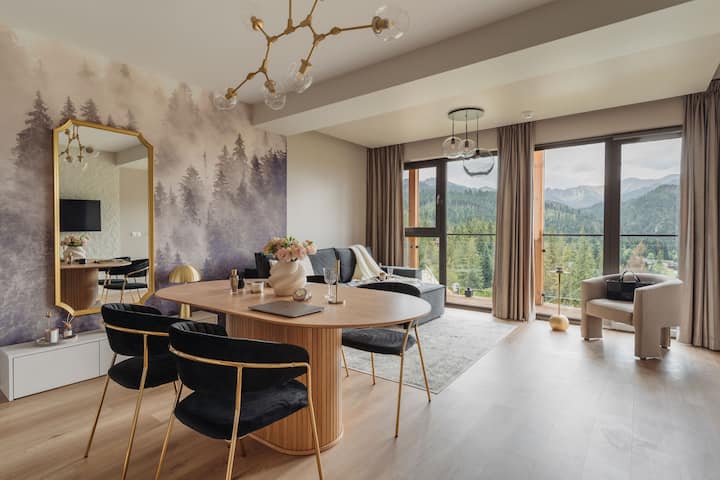 Spacious Apartment With Mountain Views - Zakopane