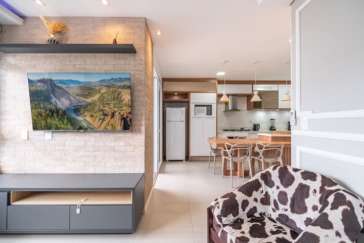 Apto Konzen 2q Perto Da Praia By Achei Floripa - Florianópolis