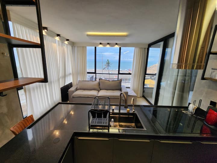 Flat Frente Ao Mar, Ponta Negra Cozinha Completa - Natal