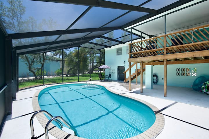 Private Pool - Pet Friendly - Seashell Blue - Fort Myers Beach, FL