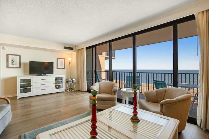 2br Oceanfront 10th-floor | Balcony | Pool - Bethany Beach, DE