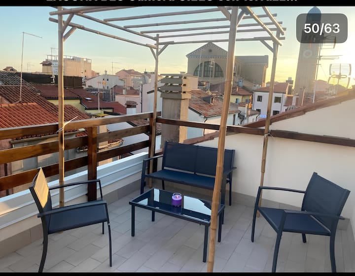 Laguna Blu - Cielo Con Terrazza - Sottomarina