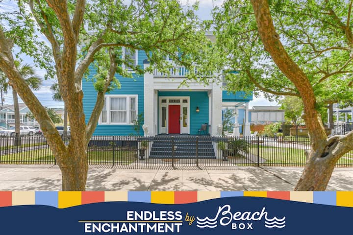3 Unit Historic Charmer Near Beach, Pier, Dining - Galveston, TX