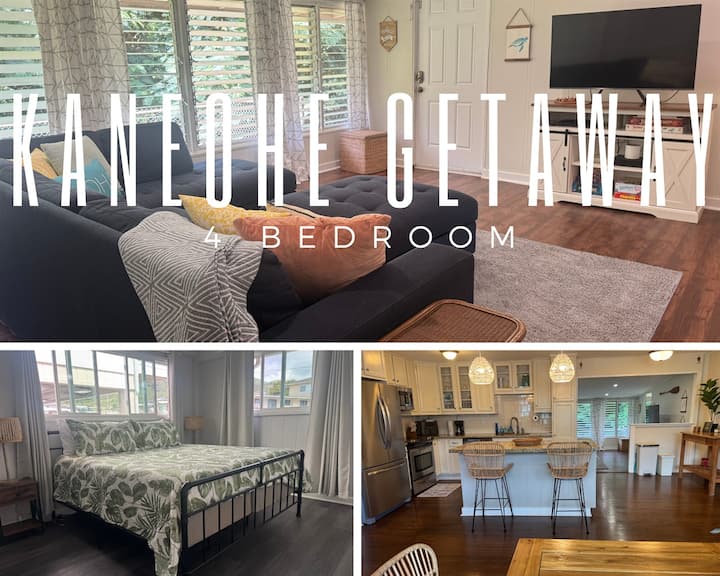 Paradise In Kaneohe: 4 Bed Home Away From Home - Honolulu, HI